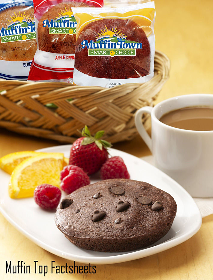 Smart Choice Muffin Top factsheet magazines – Muffin Town – America's Premium Value Bakery